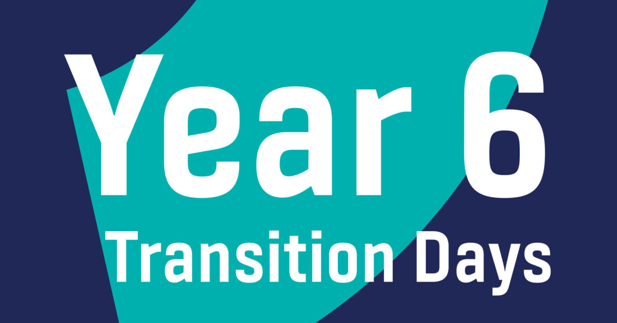 Year 6 Transition Days | Ysgol Bryn Elian High School